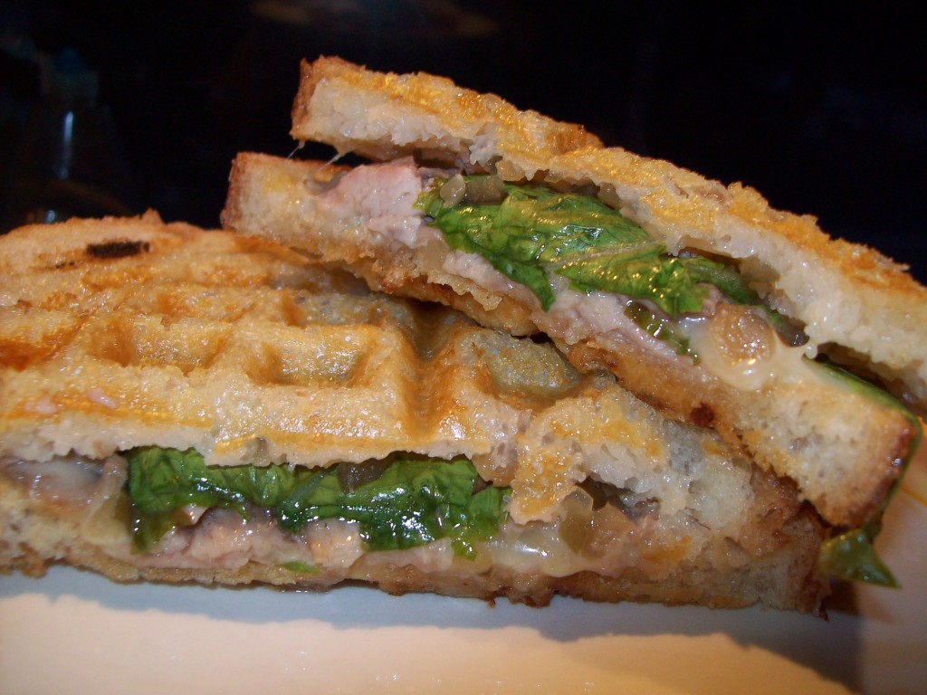 Cuban-Style Waffled Panini | Red, Round, or Green