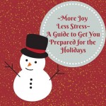 Help for the Holidays: More Joy, Less Stress is Back! | Red, Round, or ...